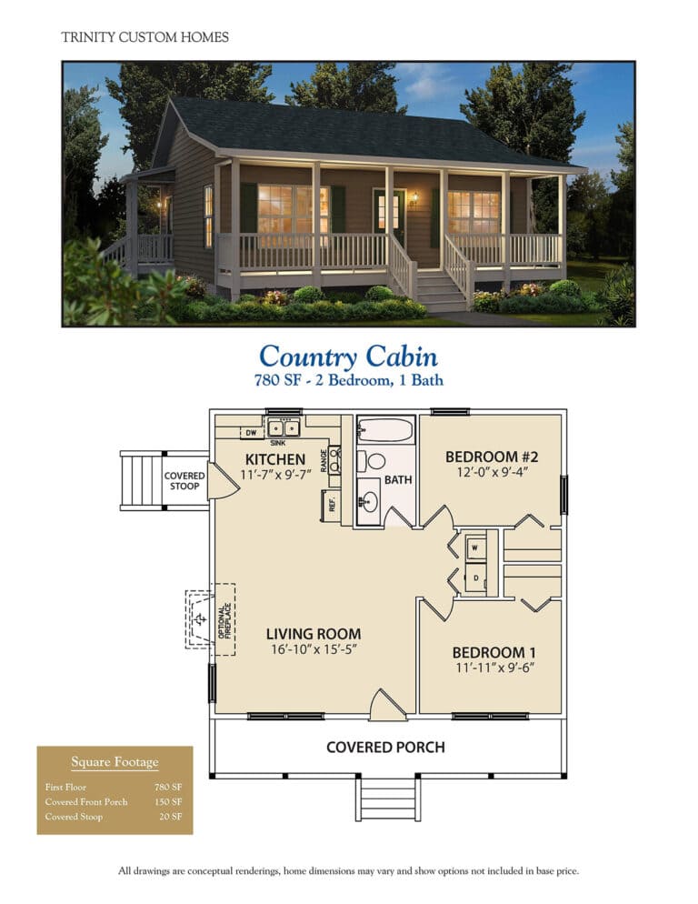 Country Cabin - Trinity Custom Homes