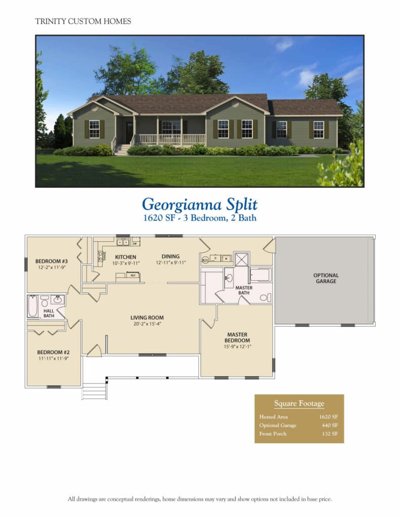 Georgianna Split - Trinity Custom Homes