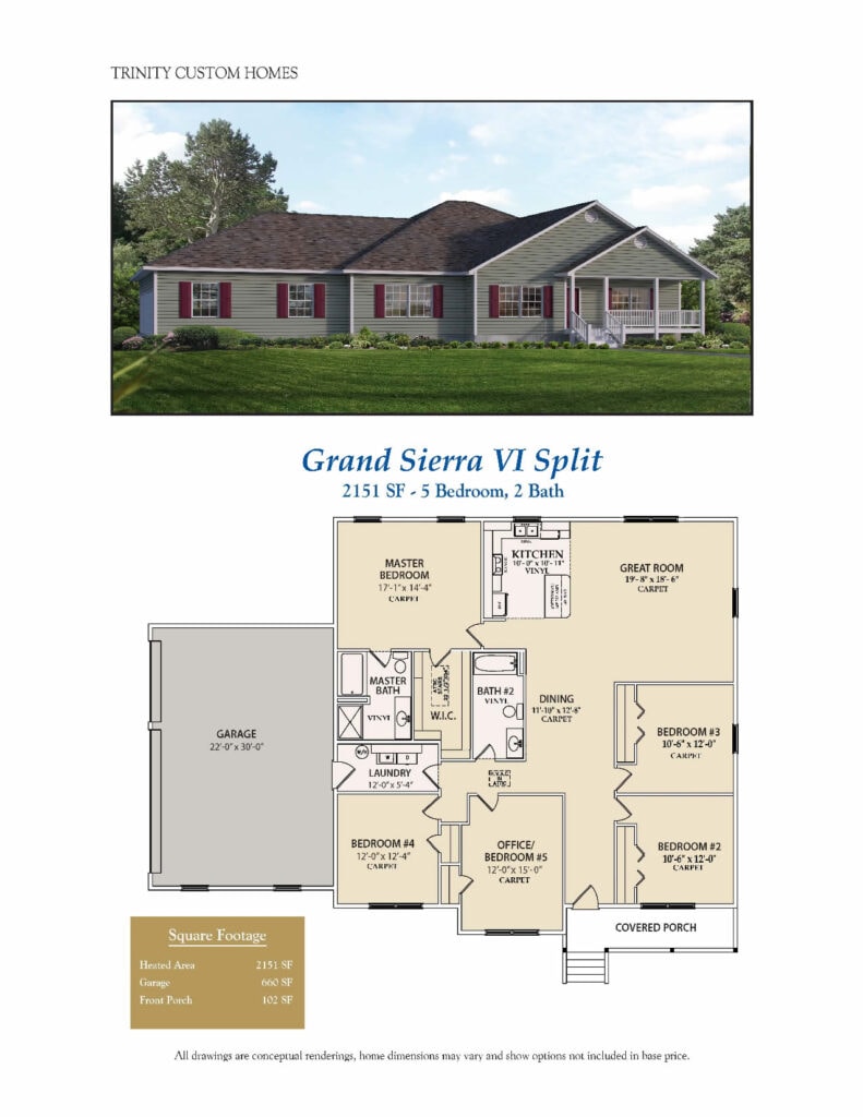 Grand Sierra VI Split - Trinity Custom Homes