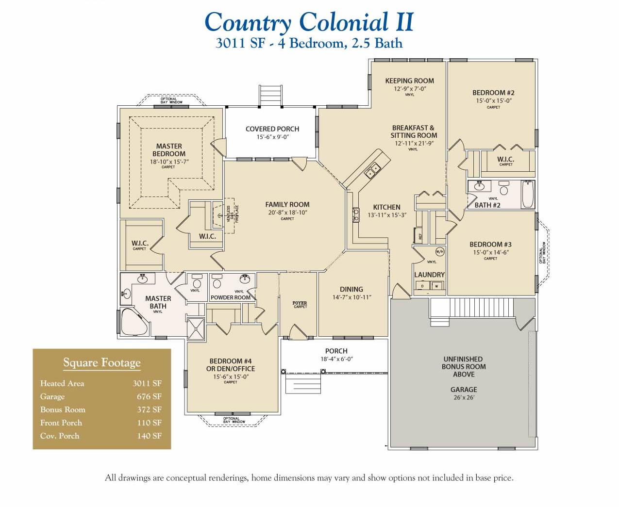 Country Colonial II - Trinity Custom Homes