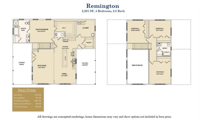 Remington - Trinity Custom Homes